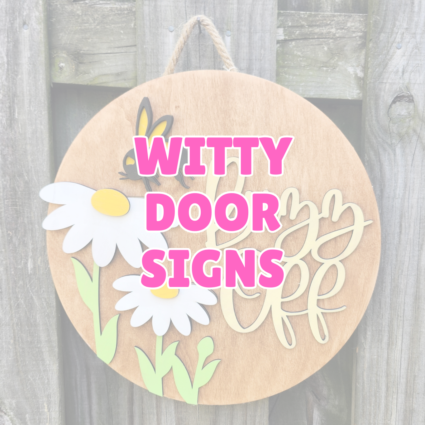 Witty Door Signs – LB Personalized Design